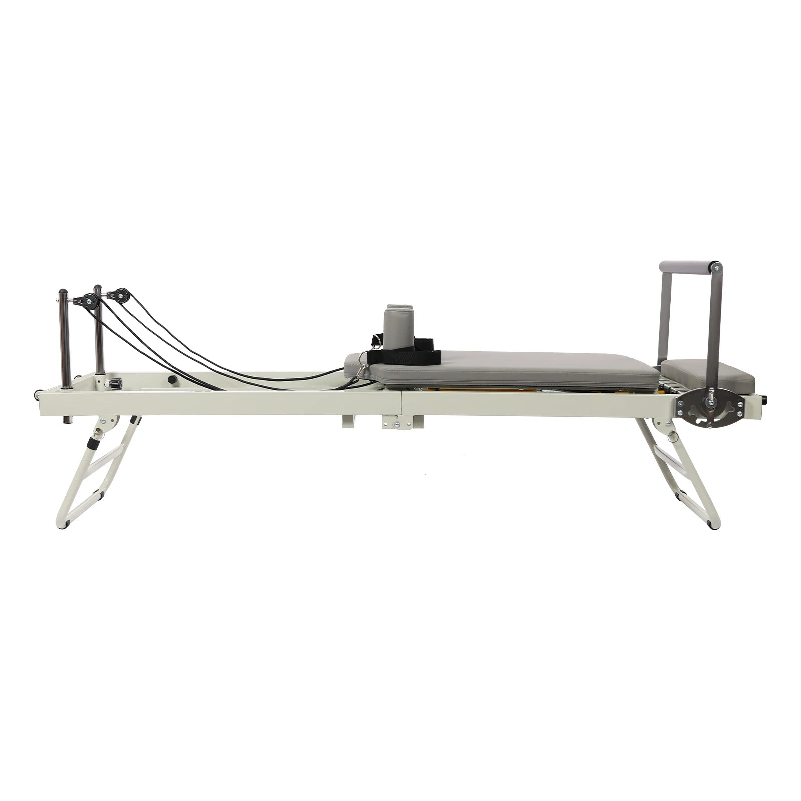 120kg/264.55lbs Foldable Pilates Reformer Machine, Multifunctional Yog ...